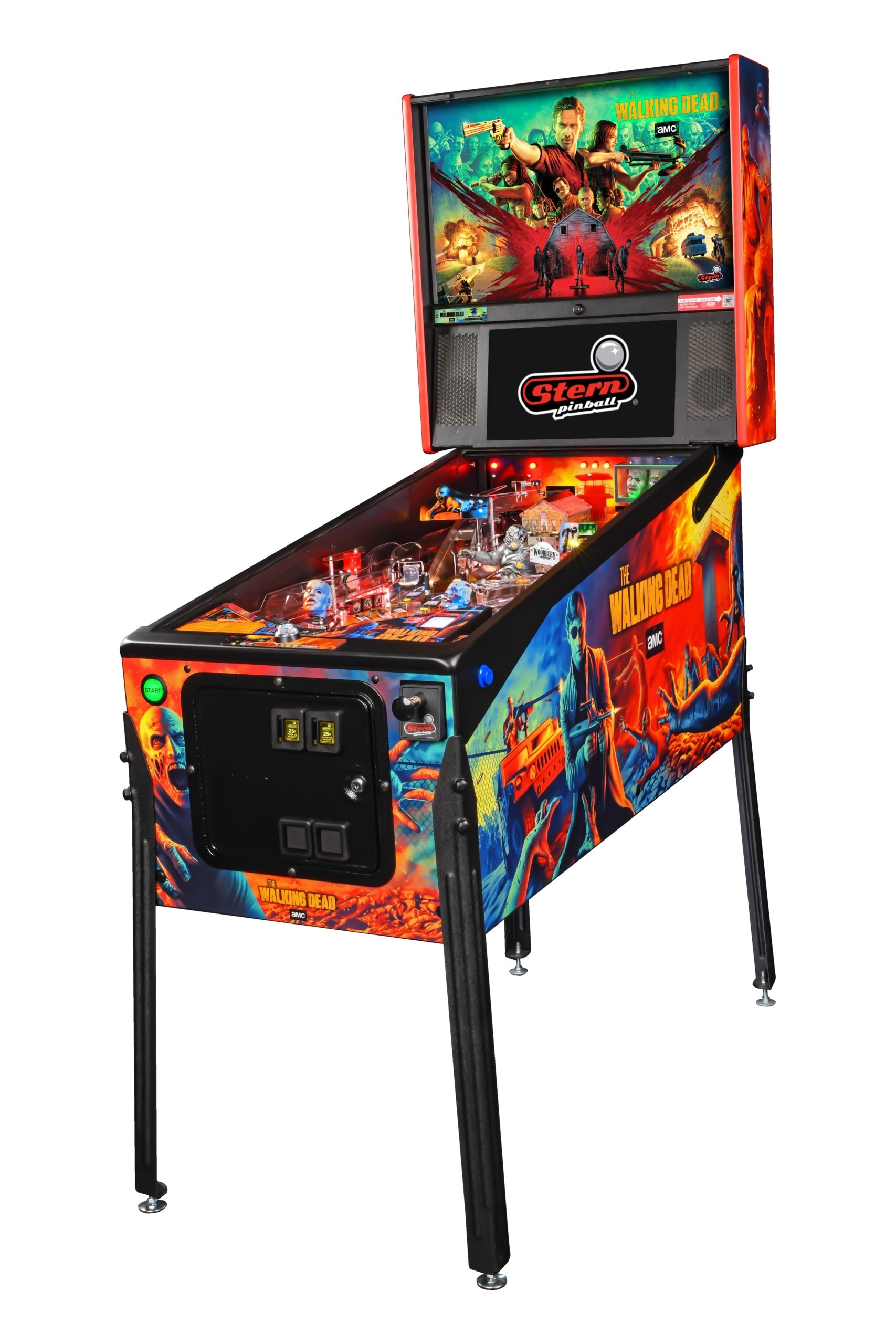 The Walking Dead Remastered Stern Pinball : Premium Model – C.P.Dean ...