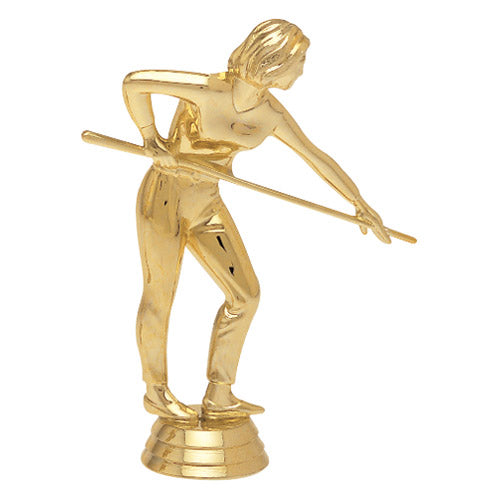 Pool Shooter Figure, Female, Gold - 5 1/4" – C.P.Dean Company