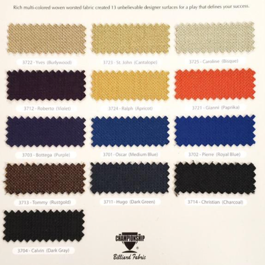 Billiard Cloth – C.P.Dean Company